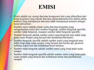 Ekologi Lingkungan-PENCEMARAN LINGKUNGAN dan UPAYA PENCEGAHAN | PPT