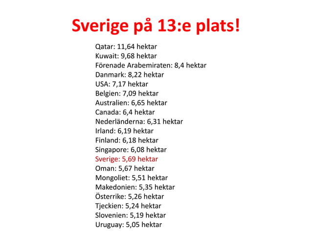 Ekologiska fotavtryck | PPSX