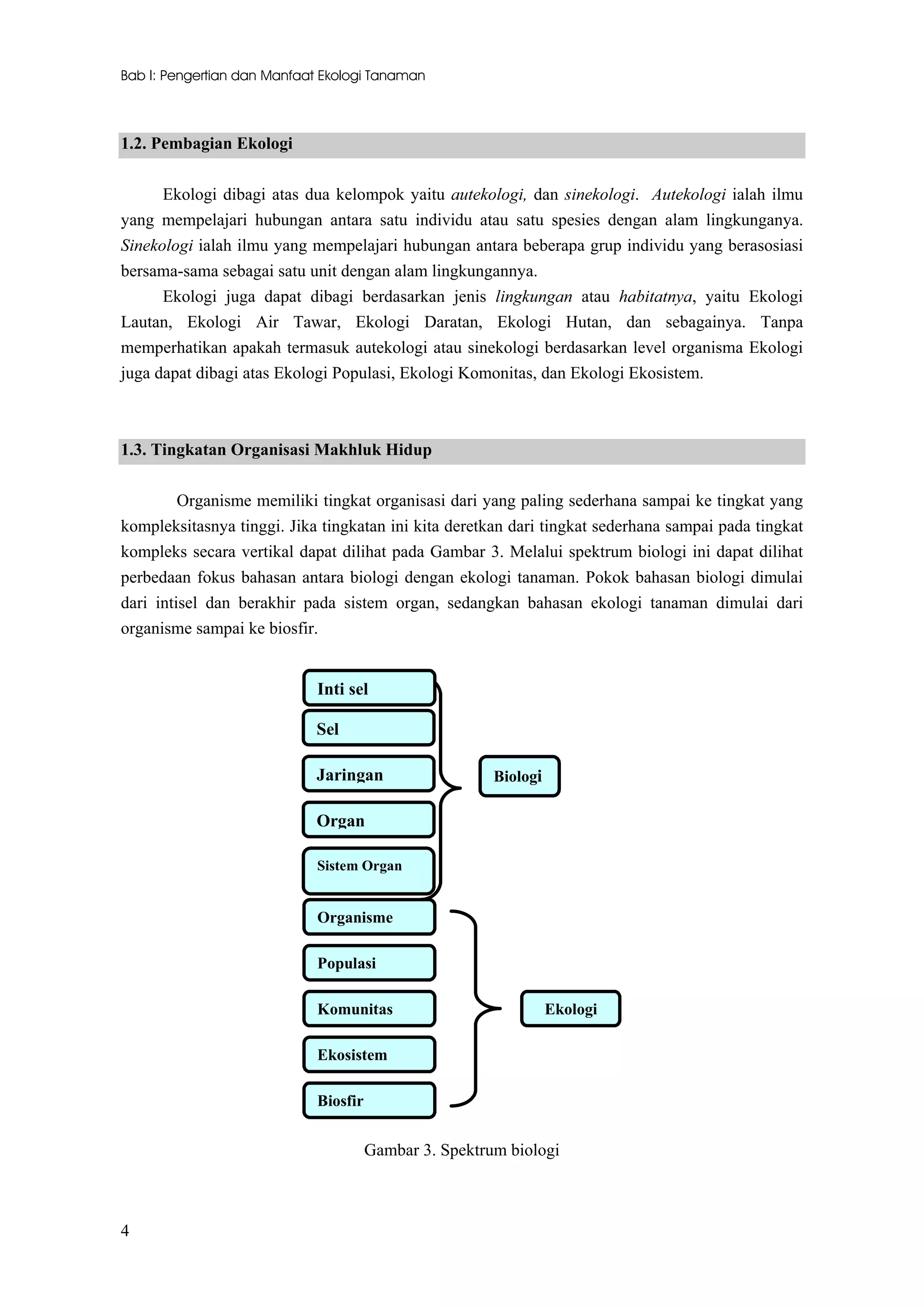 Ekologi tanaman final bab 1 | PDF