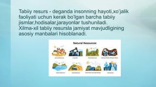 Ekologiya Tabiiy resurslar.pptx