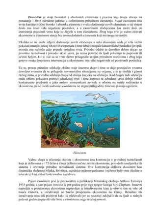 Ekoloski problemi globalni problemi savremenog covecanstva | DOC