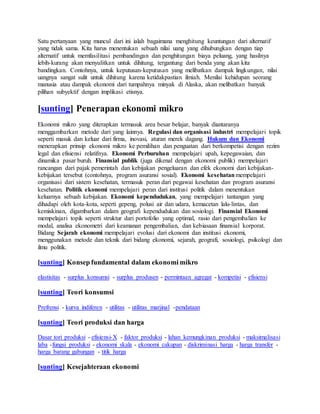 Eko makro dan mikro | PDF