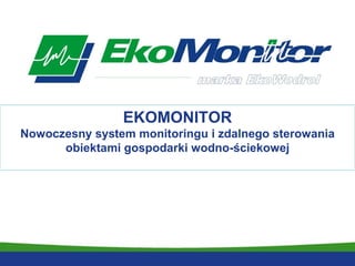 Ekomonitor Prezentacja | PDF