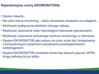Ekomonitor Prezentacja | PDF
