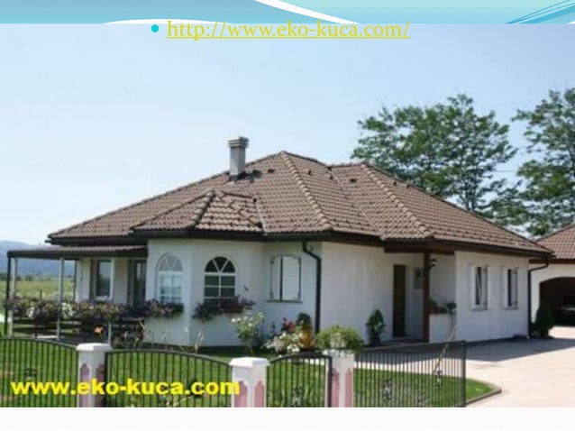 Eko montazne kuce | PPT