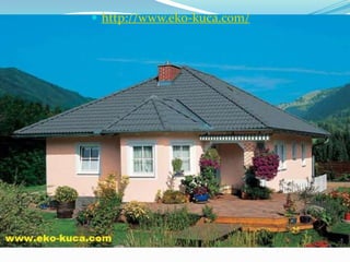 Eko montazne kuce | PPT