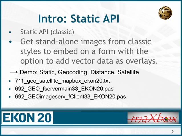 GEO mapbox geo_api_develop2 Intro | PPT