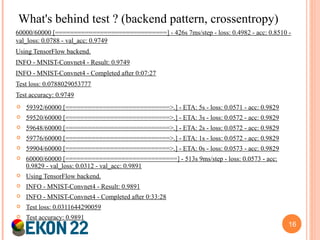 Ekon22 tensorflow machinelearning2 | PPT