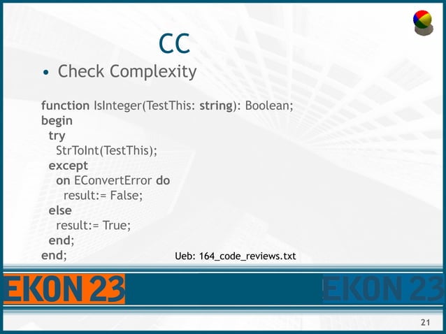 EKON 23 Code_review_checklist | PDF | Web Development | Internet