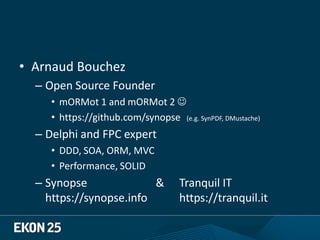 Ekon25 mORMot 2 Server-Side Notifications | PDF