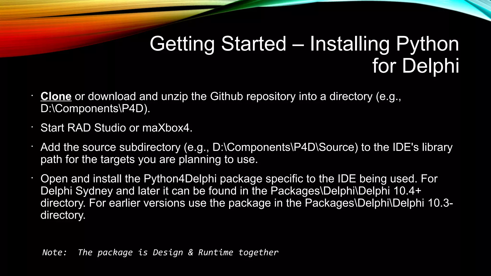 Ekon 25 Python4Delphi_MX475 | PPT