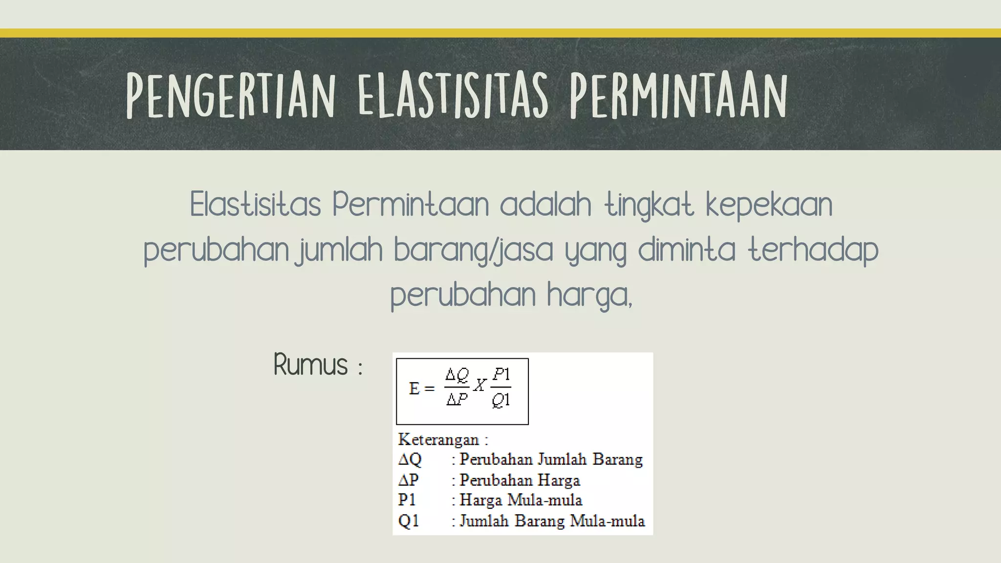 Ekonomi - Elastisitas Permintaan | PDF