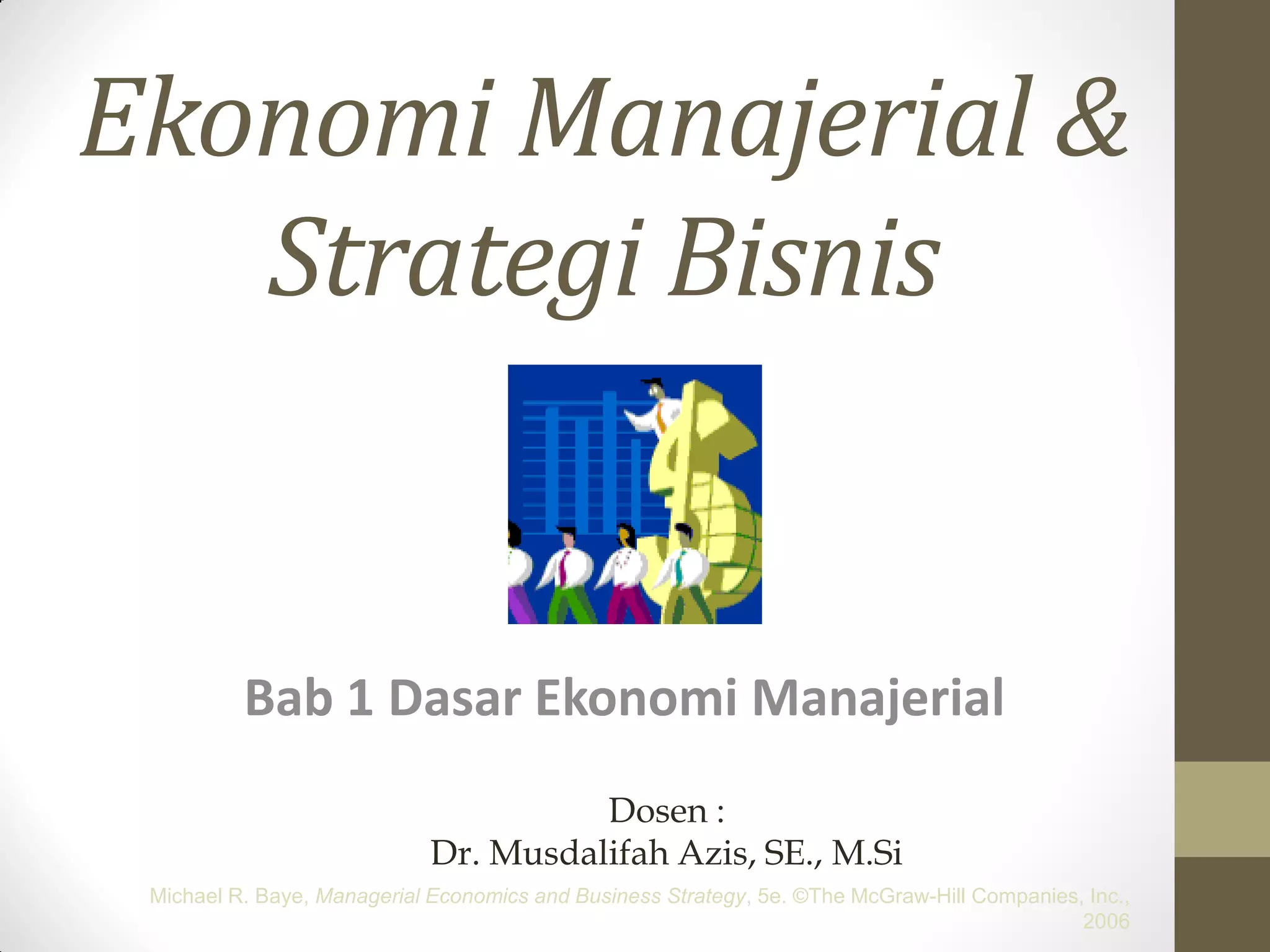 Ekonomi manajerial | PDF