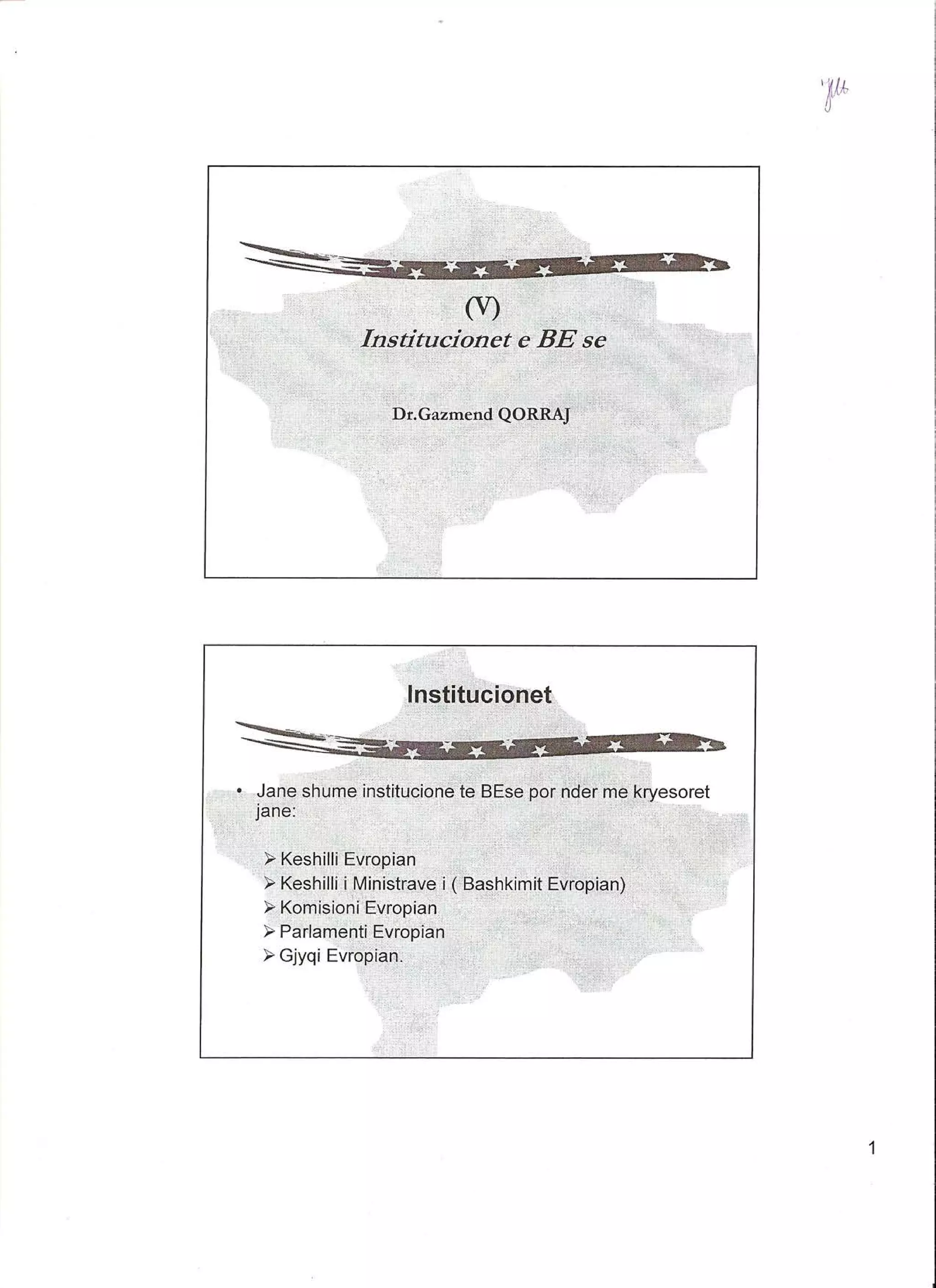 Ekonomia e Kosovës dhe BE-së - Dr. Gazmend Qorraj (Sllajdet e ...