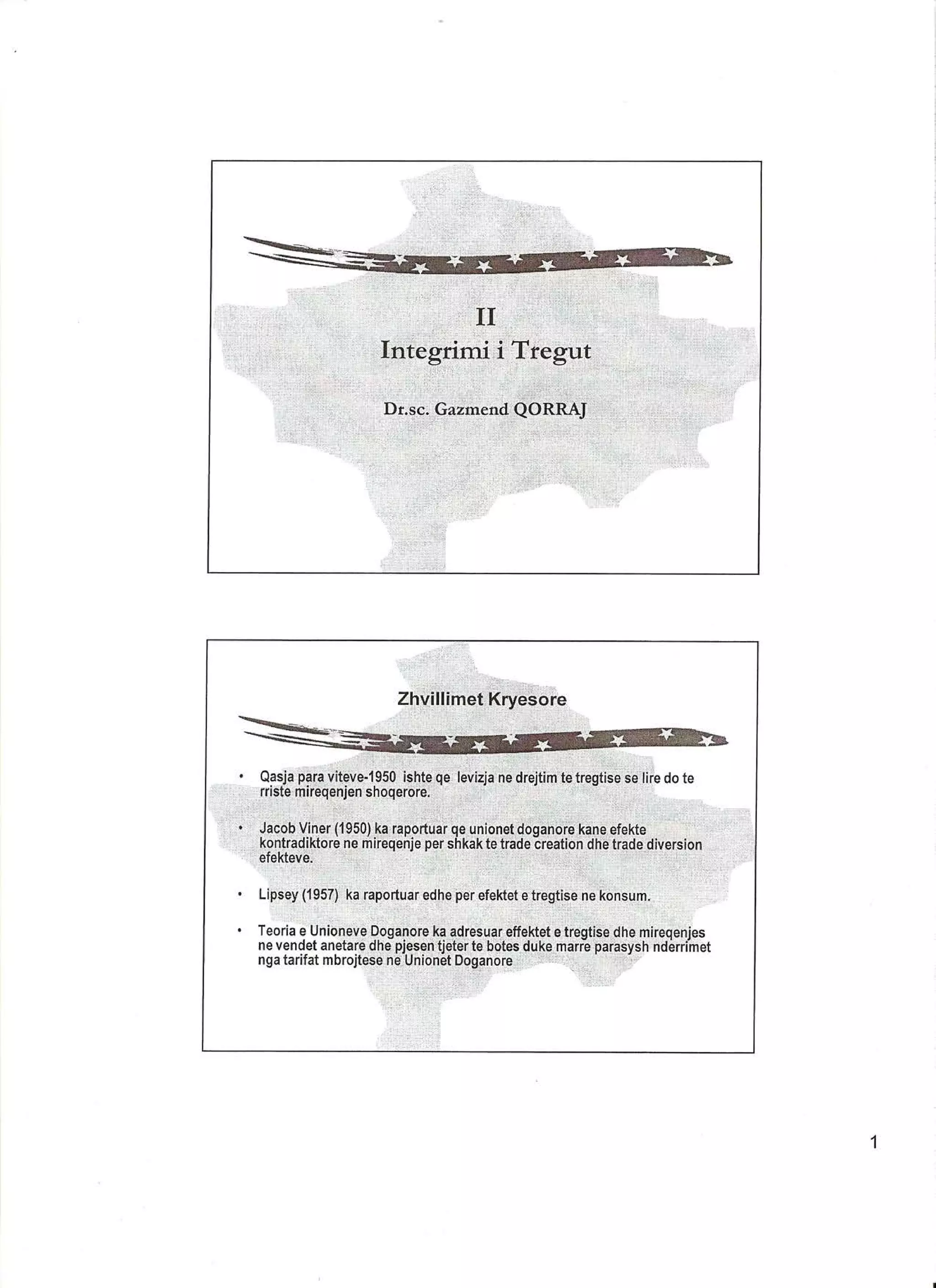 Ekonomia e Kosovës dhe BE-së - Dr. Gazmend Qorraj (Sllajdet e ...