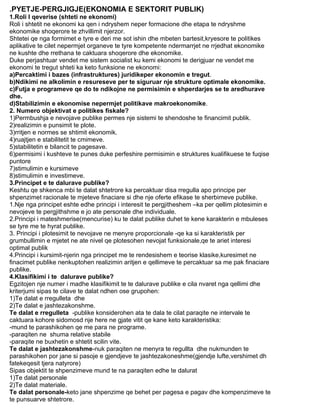 Ekonomia e sektorit publik | PDF