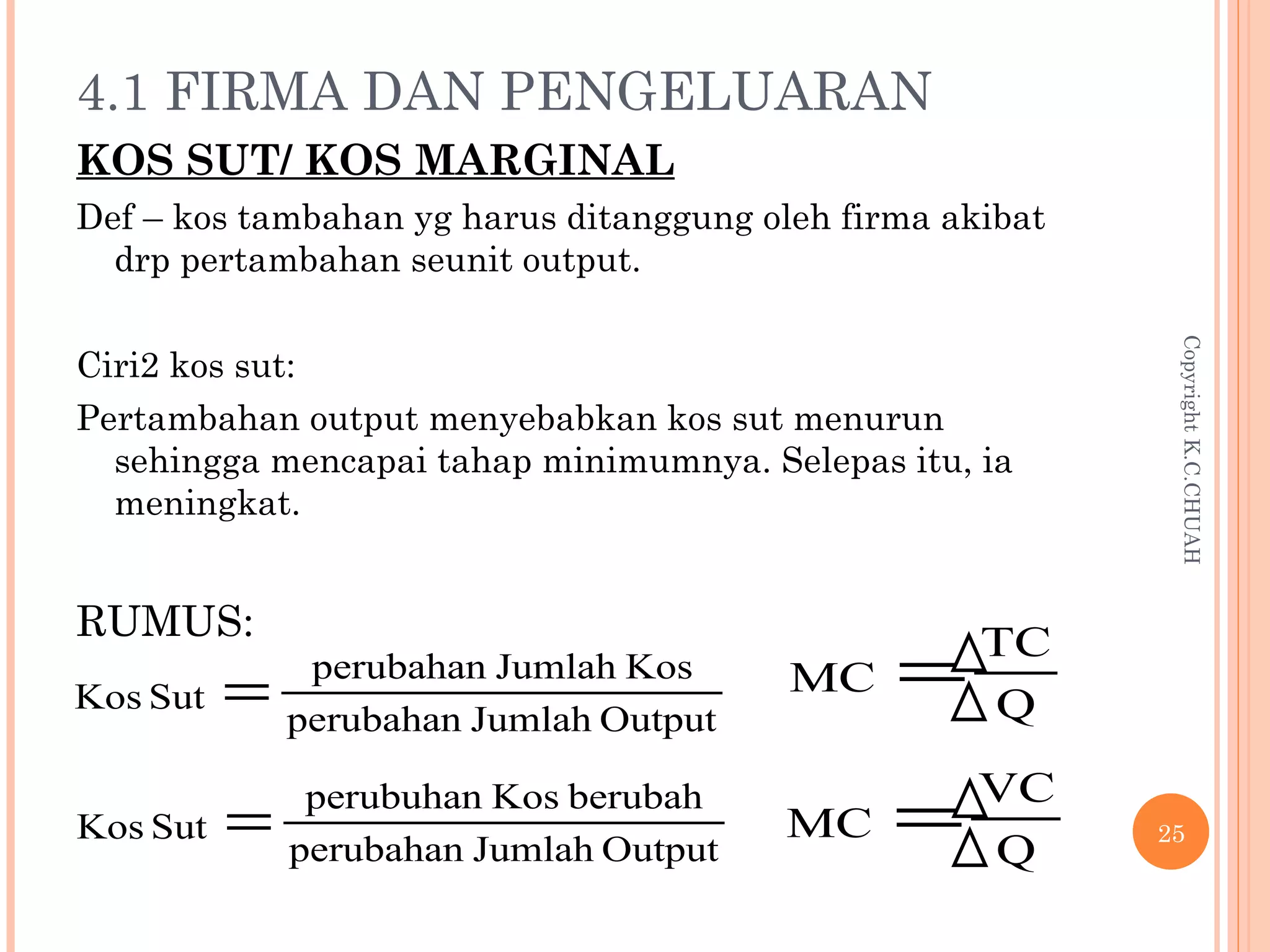 Ekonomi Asas Tingkatan 4 Unit 4 - Firma Sebagai Pengeluar | PPT