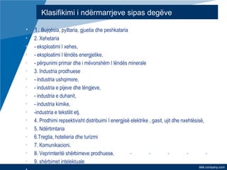 Ekonomia, shoqeria dhe ndermarrja | PPT
