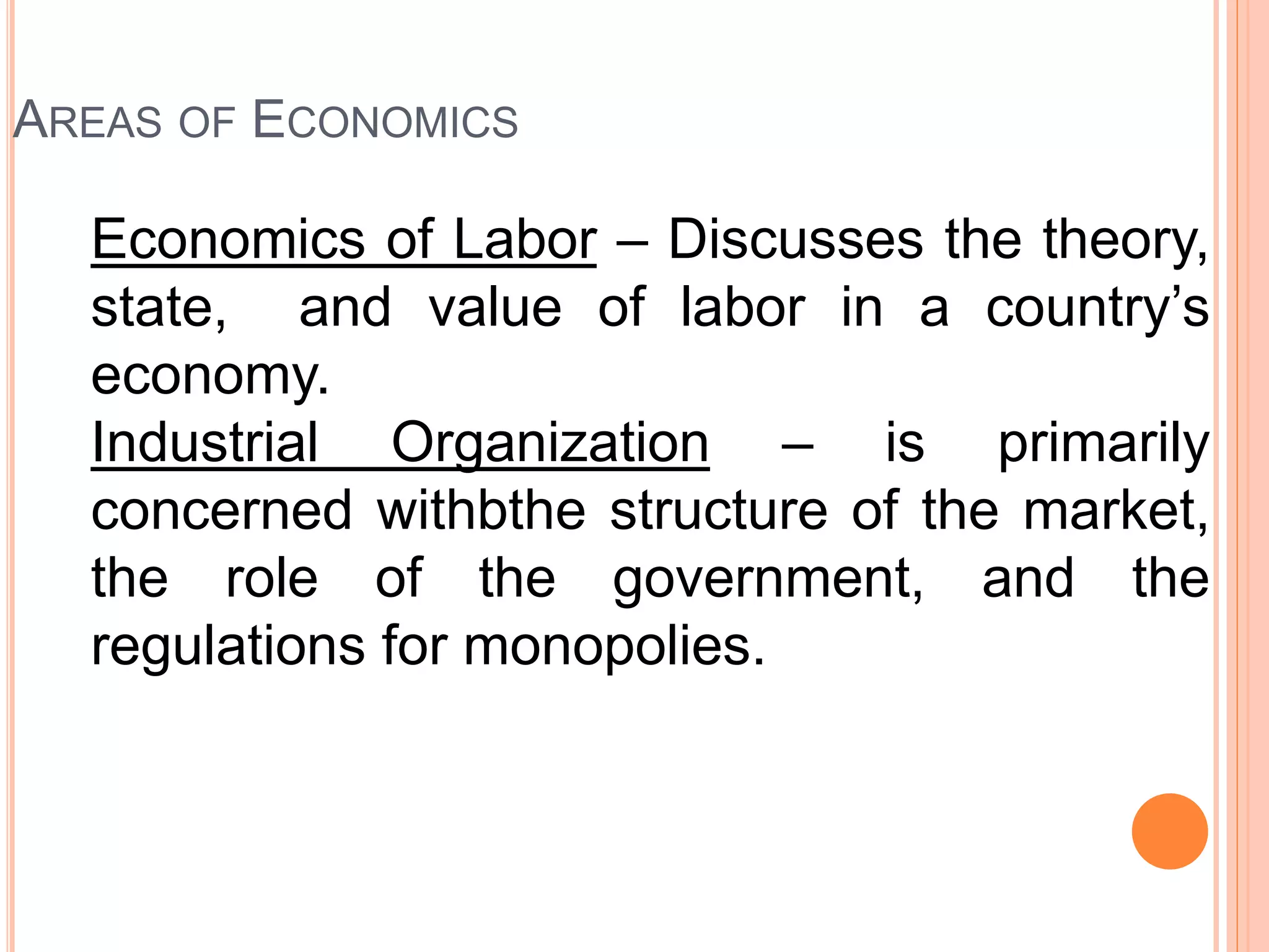 Ekonomics for Grade 9 Students | PPTX