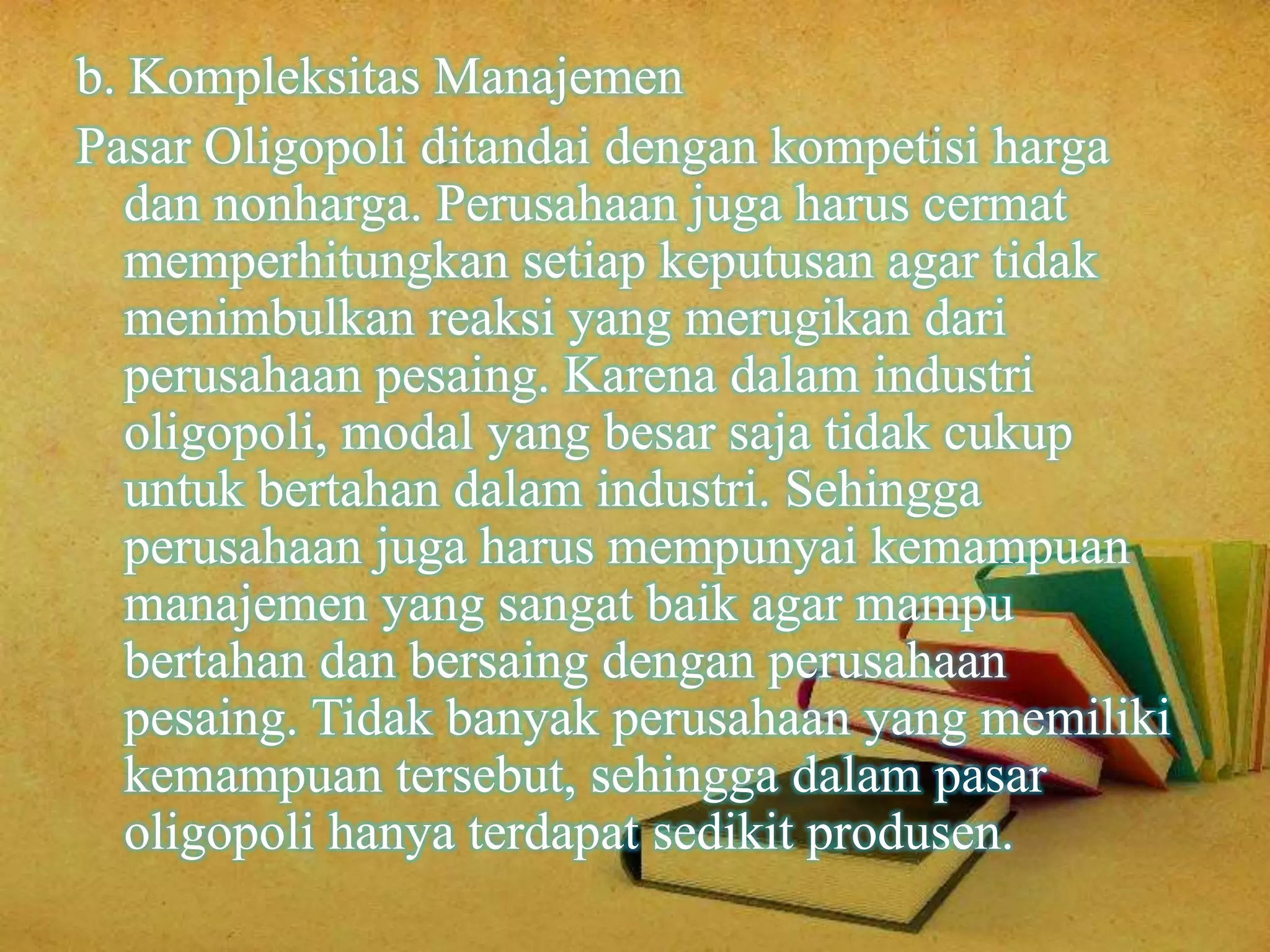 Pengertian Pasar Oligopoli | PPTX