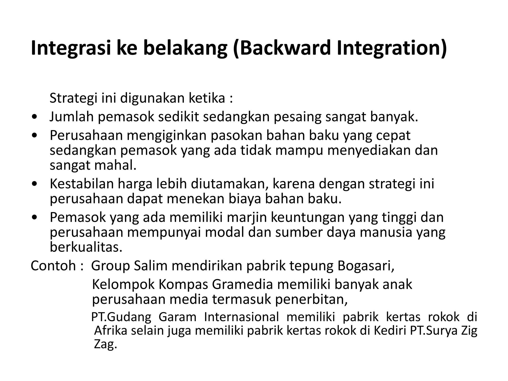 Jenis-Jenis Integrasi Perusahaan | PPTX