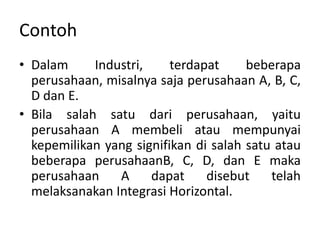 Jenis-Jenis Integrasi Perusahaan | PPTX