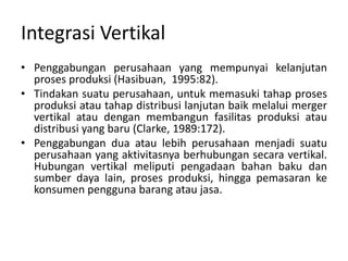 Jenis-Jenis Integrasi Perusahaan | PPTX