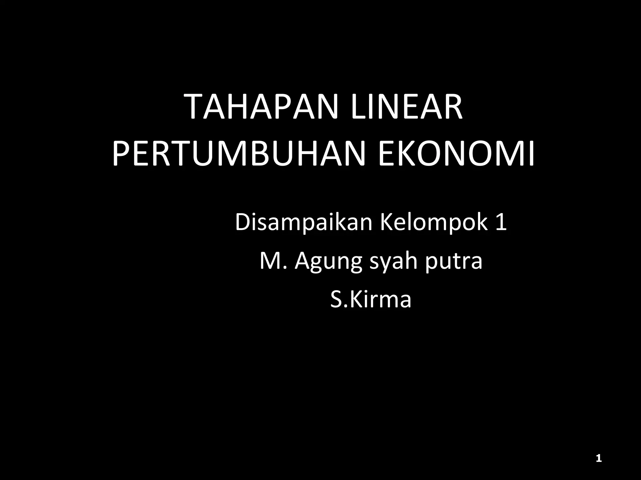 Ekonomika pembangunan | PPT