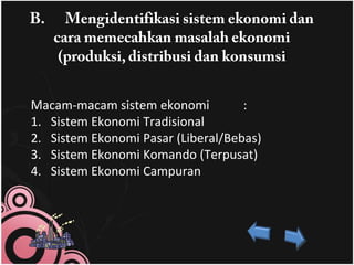 Ekonomi kelompok 3 | PPTX