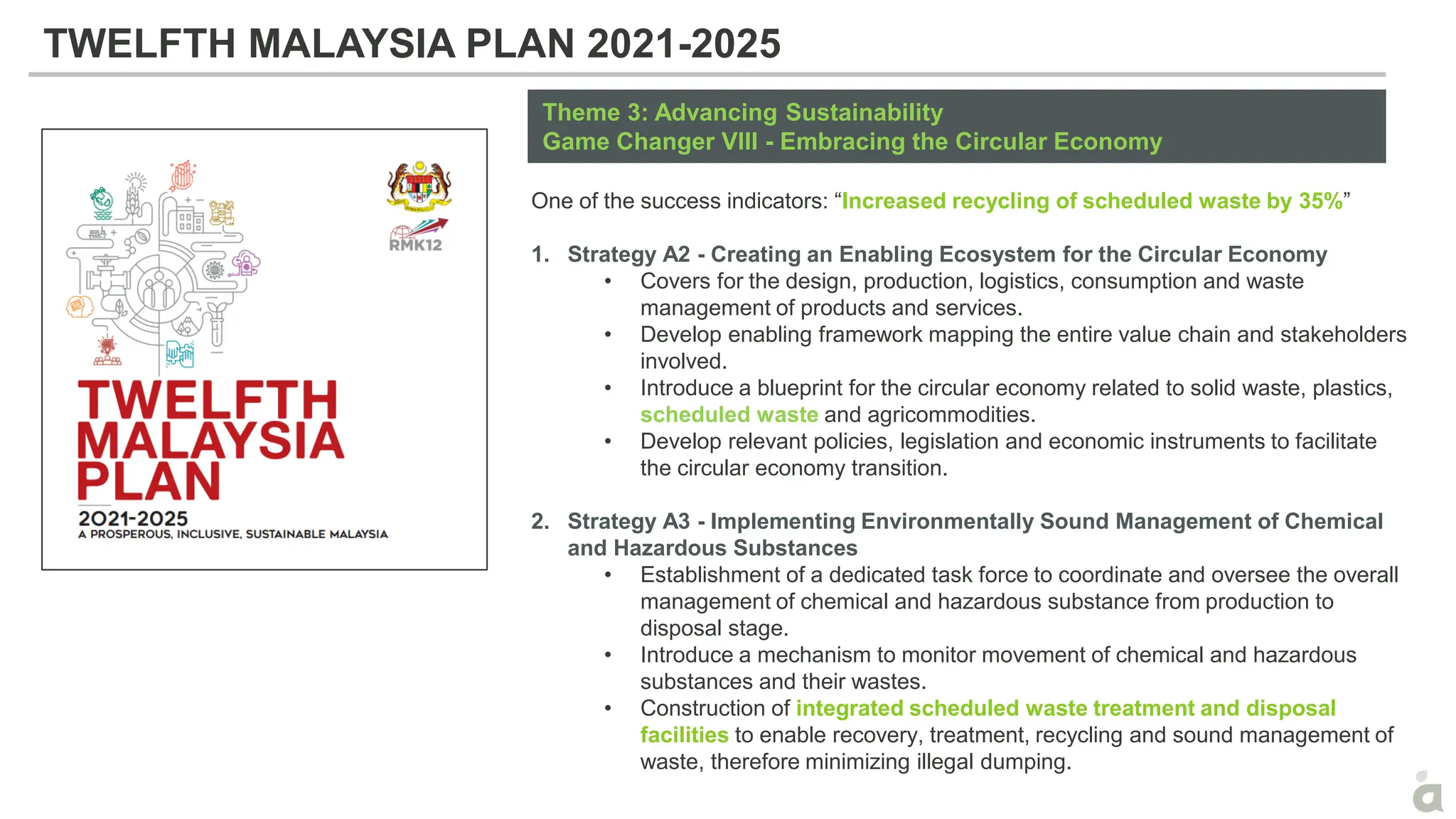 EKONOMI KITARAN DALAM PENGURUSAN BUANGAN TERJADUAL STRATEGI NASIONAL KE ...