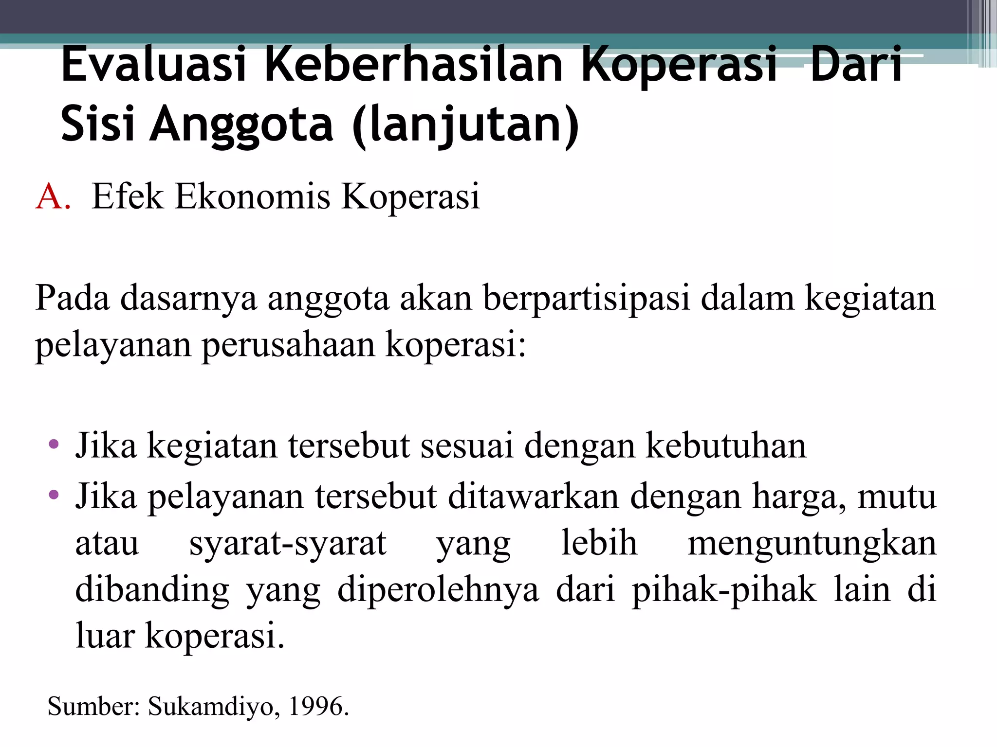 Ekonomi koperasi | PPTX