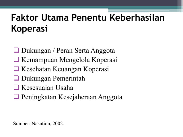 Ekonomi koperasi | PPTX