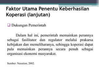 Ekonomi koperasi | PPTX