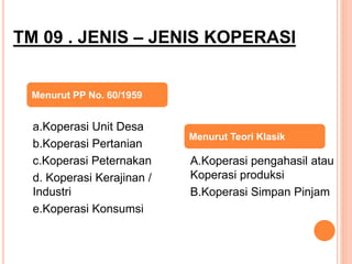 Ekonomi koperasi | PPTX