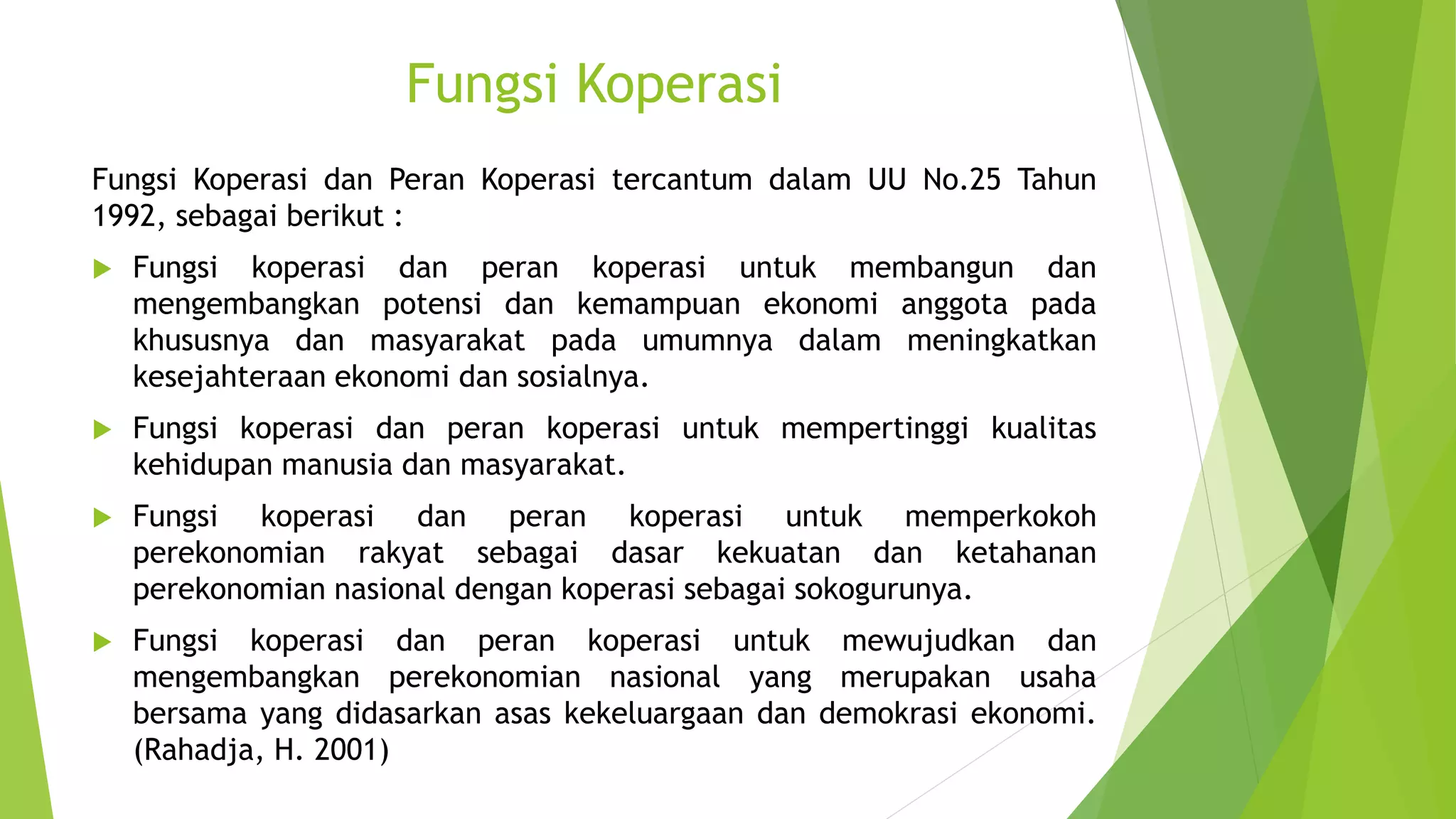 Ekonomi koperasi (revisi) | PPTX