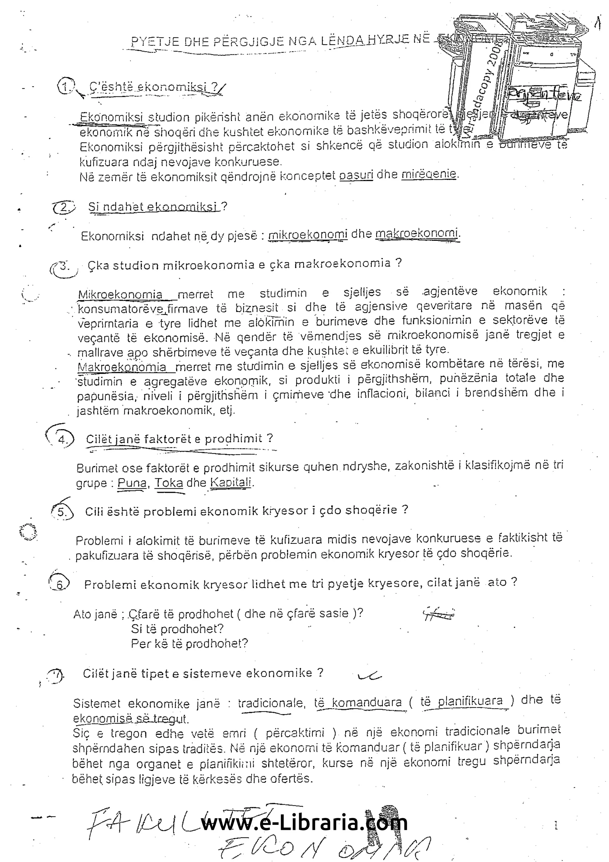 Ekonomik provime pranuese +skripte | PDF