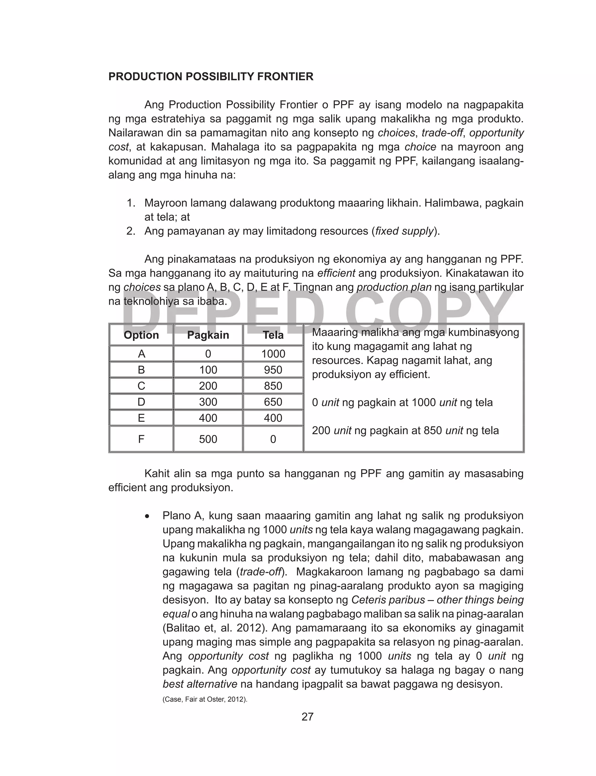 Ekonomiks Learning Module Yunit 1 | PDF