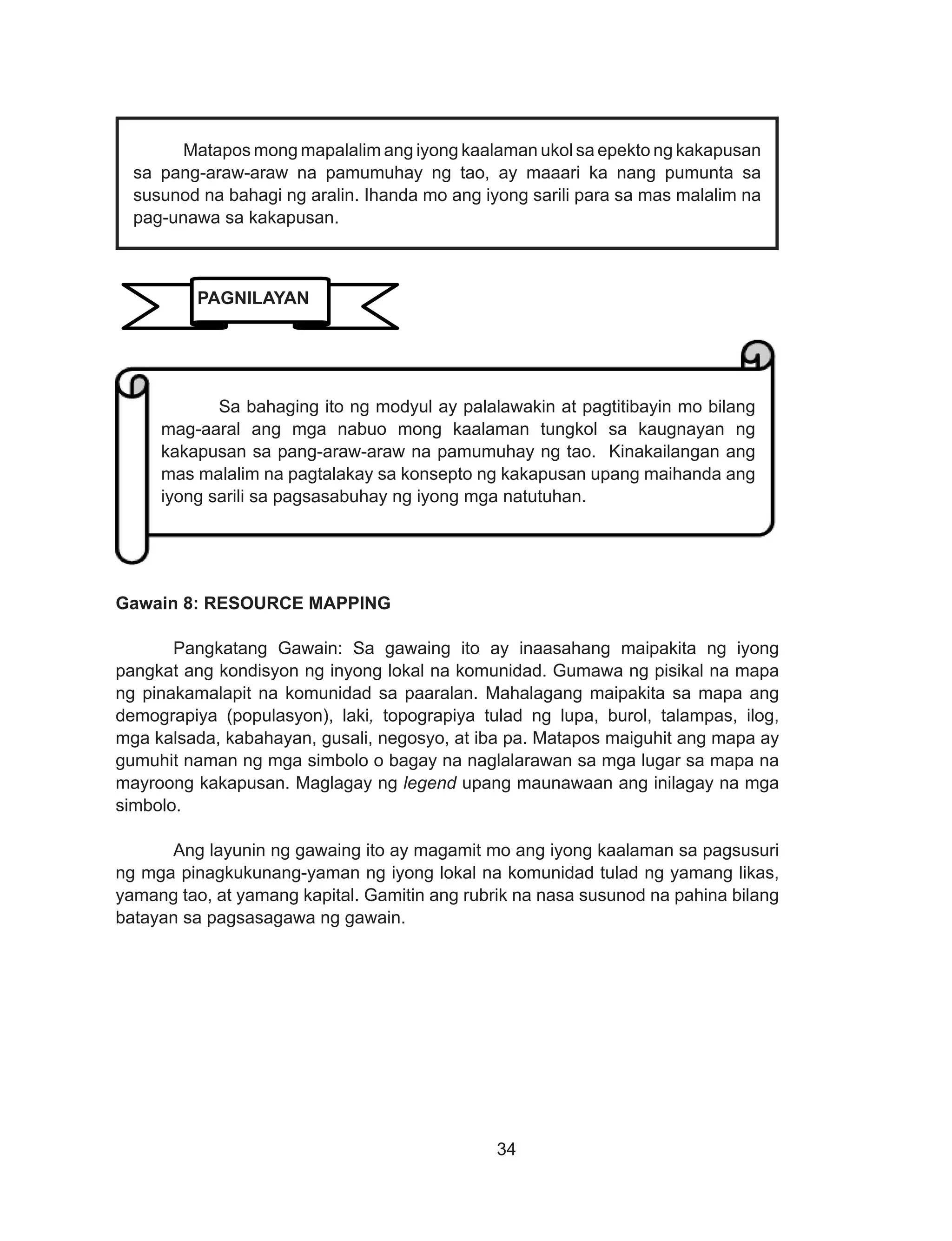 Ekonomiks Learning Module Yunit 1 | PDF