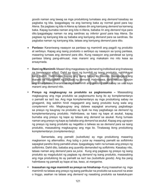 Ekonomiks Learning Module Yunit 2 | PDF