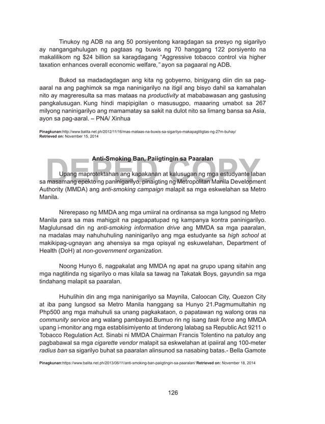 Ekonomiks Learning Module Yunit 2 | PDF