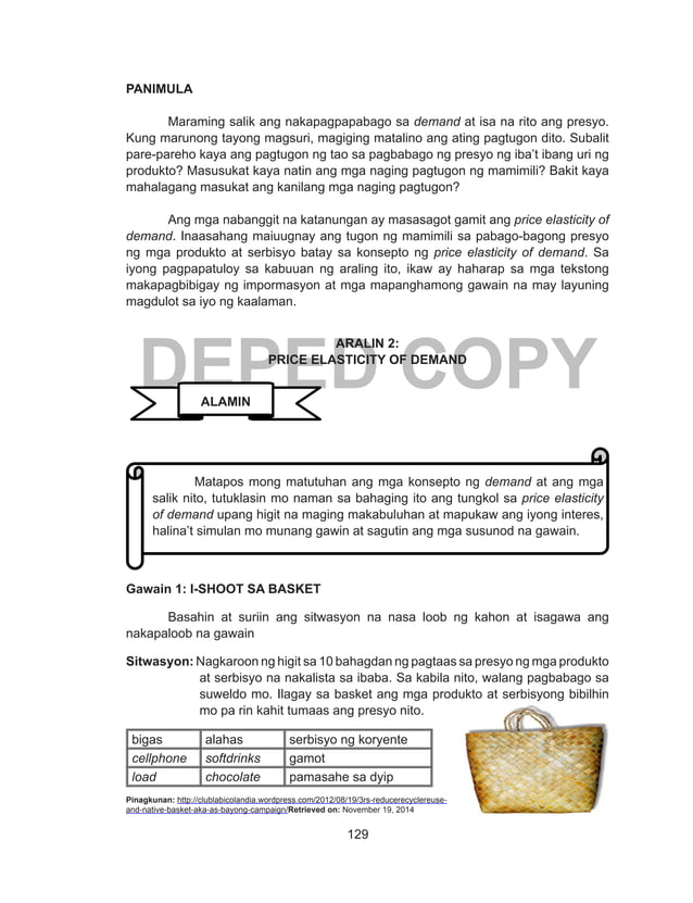 Ekonomiks Learning Module Yunit 2 | PDF