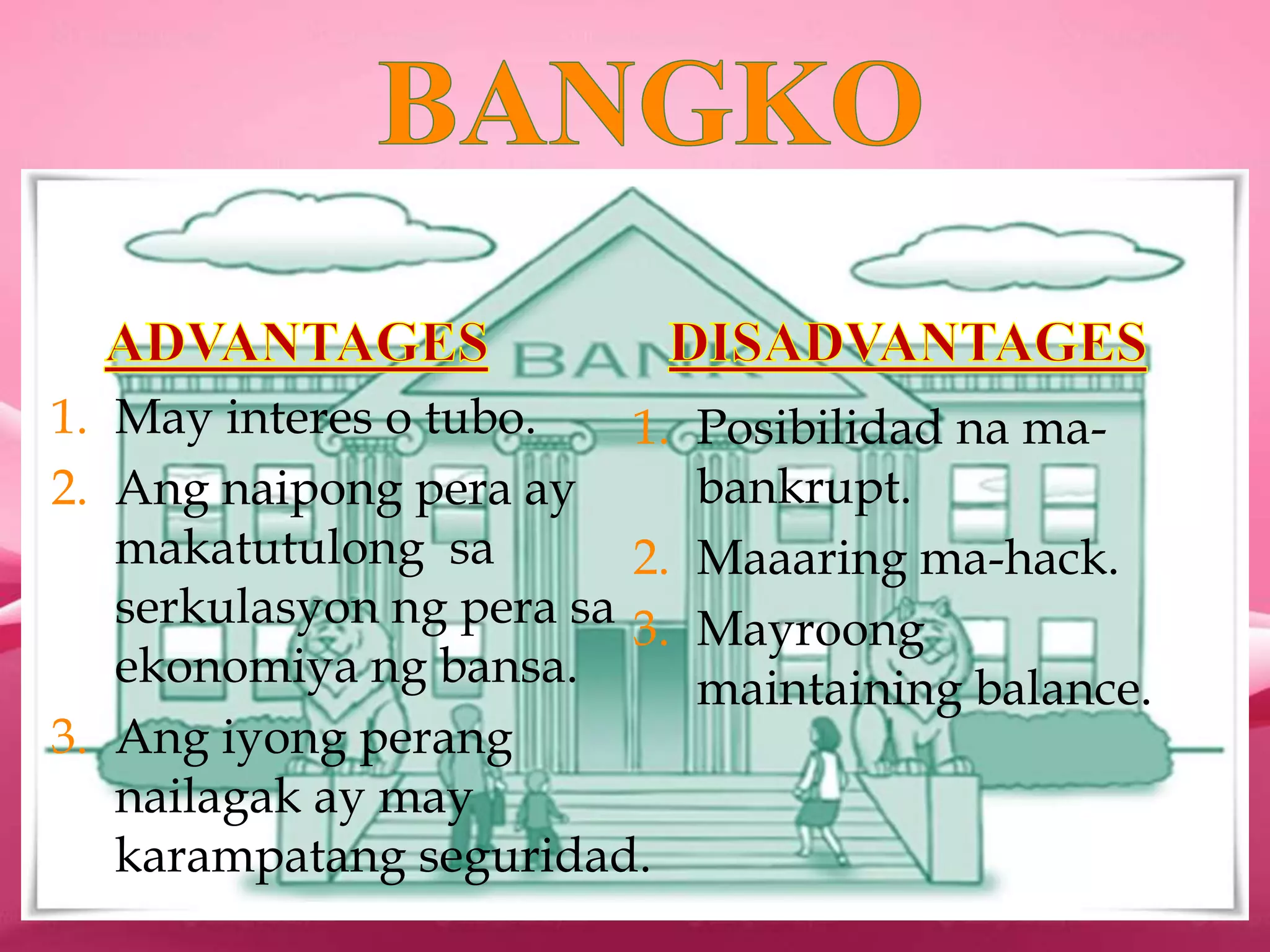 Institusyong Pinansyal: BANGKO | PPTX