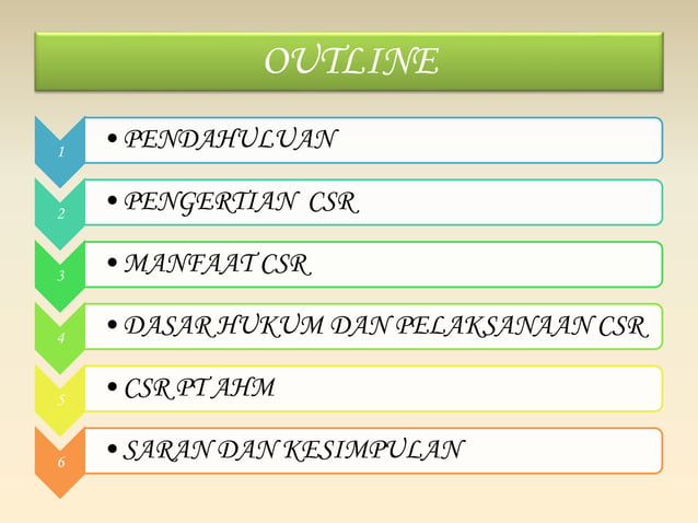 CORPORATE SOCIAL RESPONSIBILITY (CSR) | PPTX