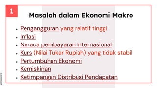 Ruang Lingkup Ekonomi Makro | PPTX