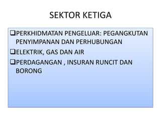 Ekonomi malaysia | PPTX