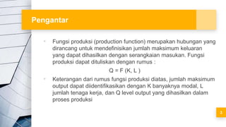 Bab 5 - Proses dan Biaya Produksi | PPTX
