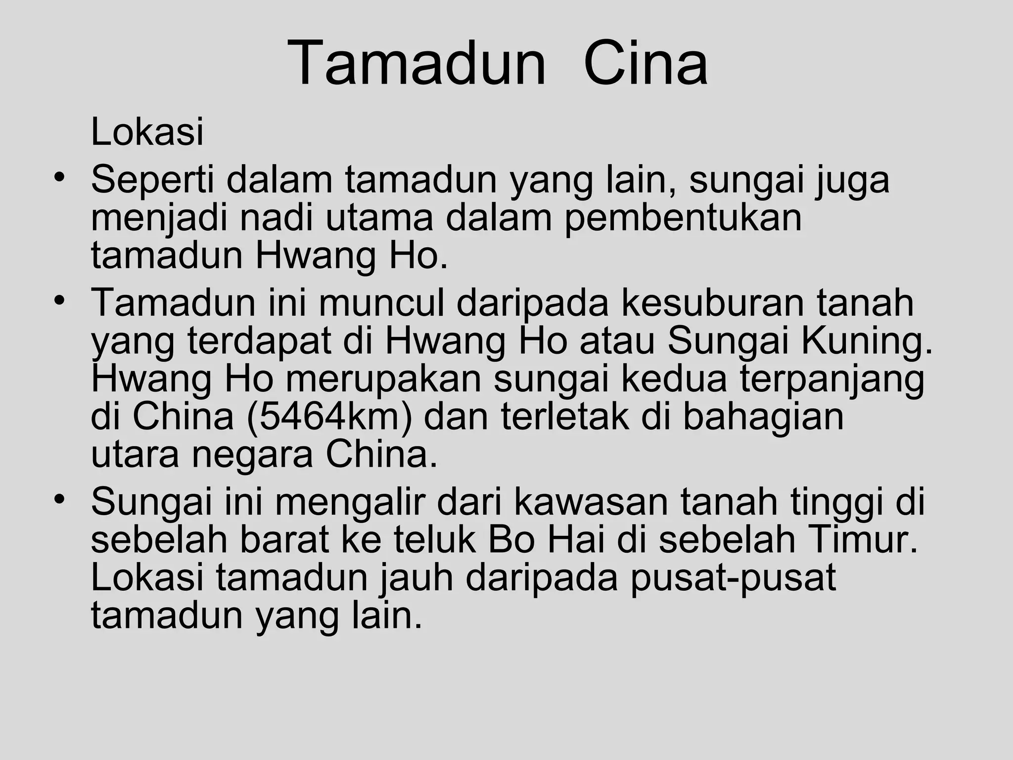 Ekonomi masyarakat tamadun china | PPT