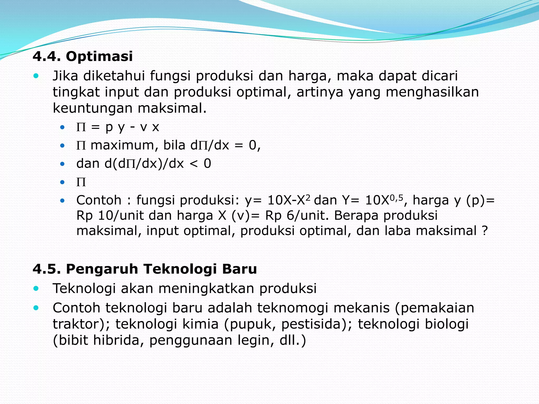 Ekonomi pertanian | PPT
