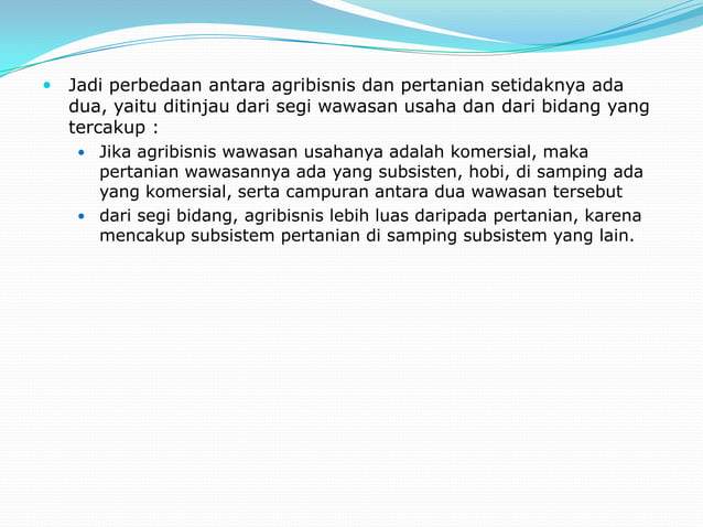 Ekonomi pertanian | PPT
