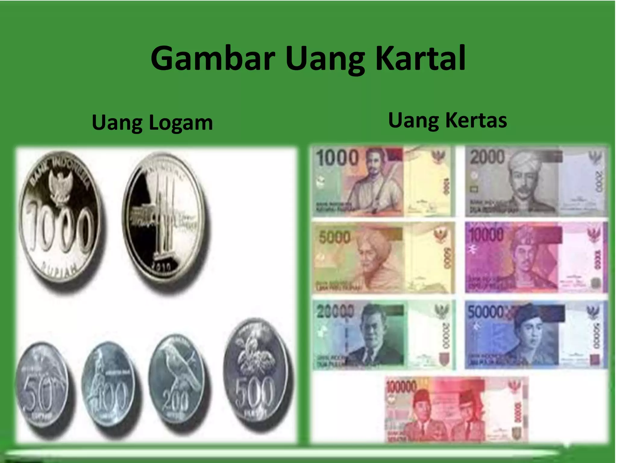 Uang (Penjelasan Lengkap) #by : m_nk | PPTX